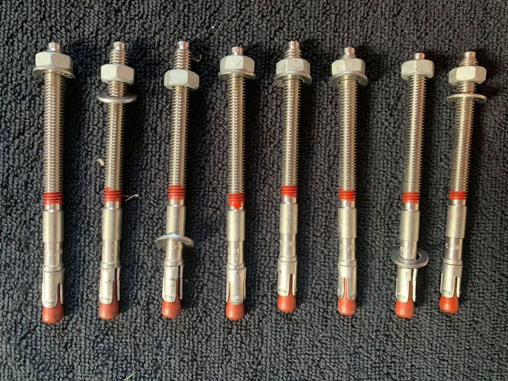 8x Rostfreie Hilti HST-HCR M8/50/115 Bolzenanker (Neu (gemäss ...