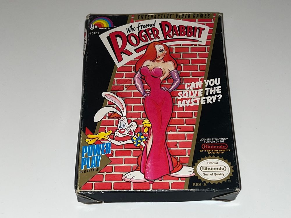NES Spiel - Who Framed Roger Rabbit (OVP) [USA-Version] (Gebraucht) in ...