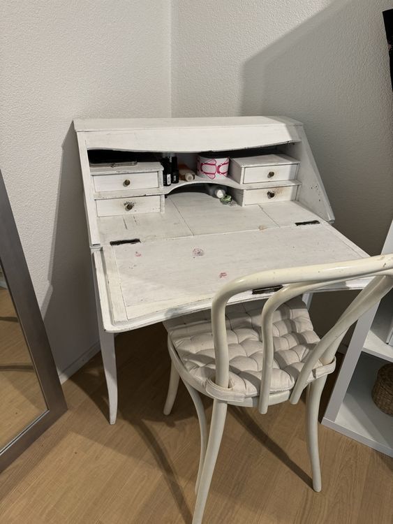 Sekretar Landhausstil Weiss