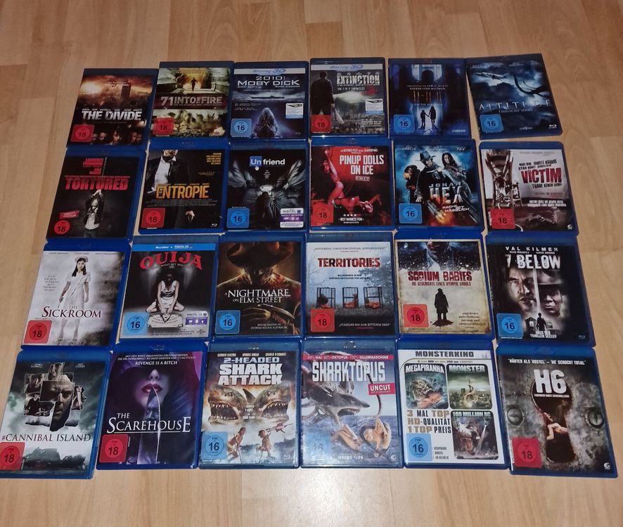 24 Horror Blu-ray (Gebraucht) in Aadorf für CHF 18 – mit Lieferung auf ...