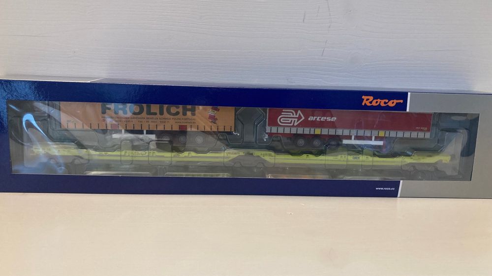 Roco 77391 B Doppeltaschen-Gelenkwagen | Kaufen auf Ricardo