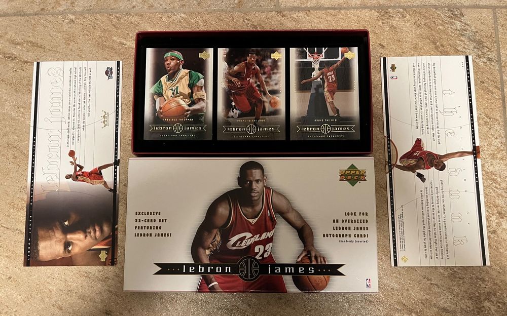 NBA LeBron James Rookie Box 32 cards (Complete) (Gebraucht) in Moudon ...