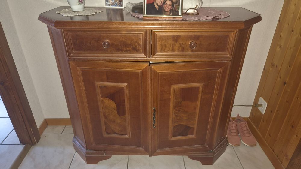petit buffet / bahut / meuble d’entrée en bois style Louis P (Gebraucht ...