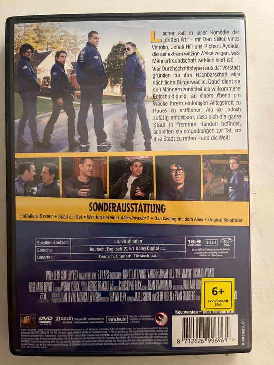 The Watch Nachbarn der 3. Art (2012) DVD 📀 (Neu (gemäss Beschreibung)) in Sierre für CHF 1.95 ...