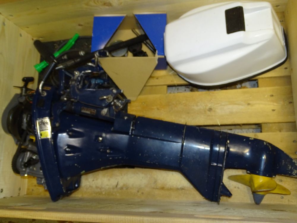 Honda 8PS B 100 L Bootsmotor, Aussenborder Benzinmotor (Defekt) in ...