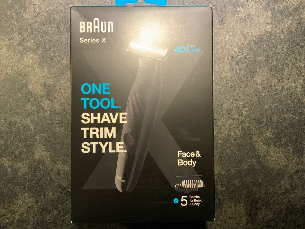 Braun Multirasierer Series XT3 (Neu und originalverpackt) in ...