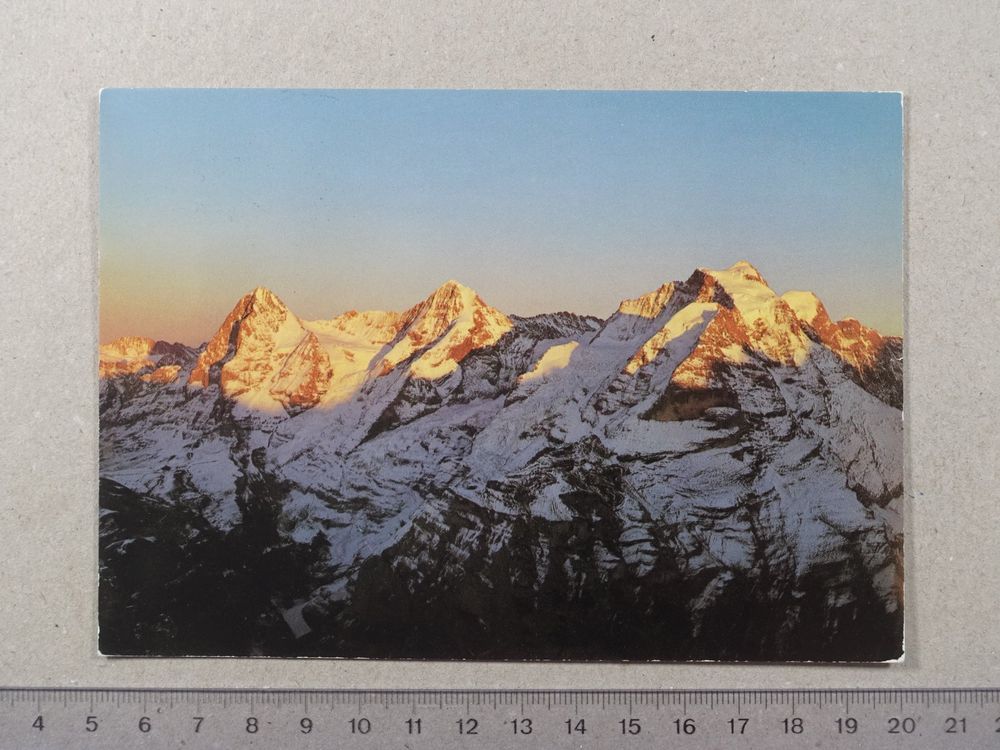 Sonnenuntergang vom Schilthorn, Piz Gloria | Kaufen auf Ricardo