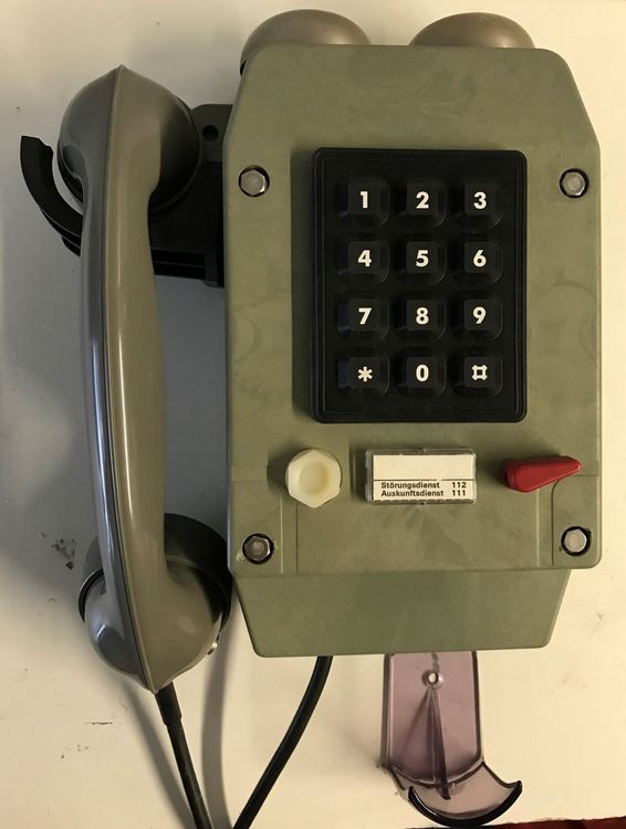 Telefon Wandstation WAD-FMO, PTT 221.360.1, 0.93 (Gebraucht) in für CHF ...
