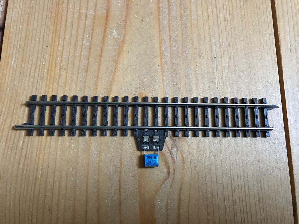 märklin 2292, anschlussgleis mit entstörkondensator | Kaufen auf Ricardo