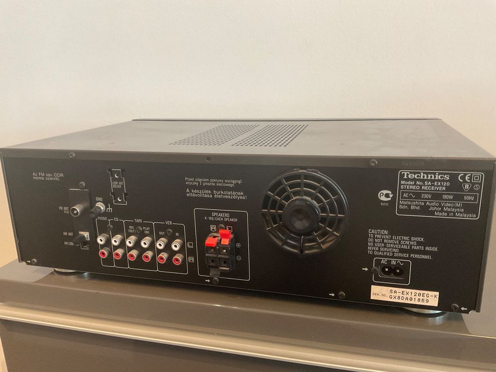 Technics AV Control Stereo Receiver SA-EX120 (Gebraucht) in Zürich für ...