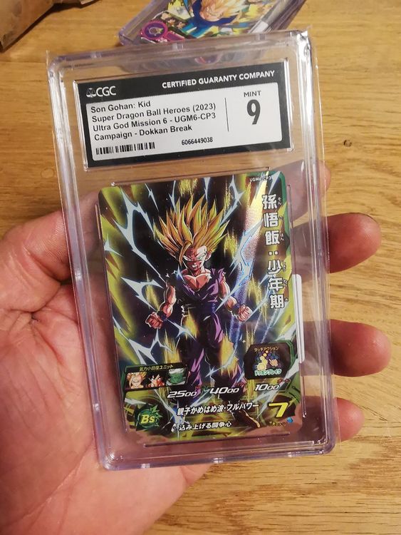 Dragon Ball Heroes Son Gohan Karte, Gegradet CGC 9 (D'occasion) à ...