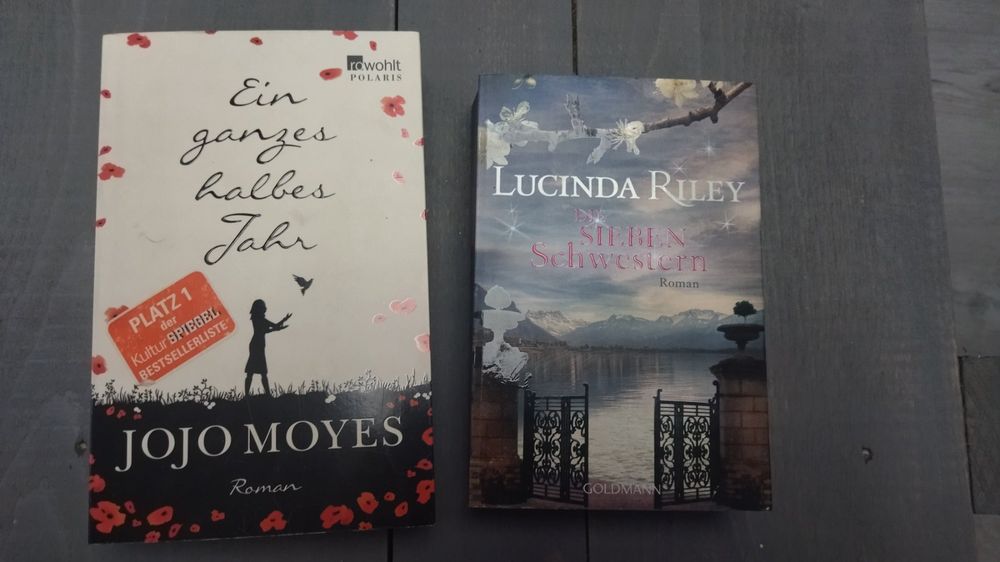 Ein ganzes halbes Jahr Jojo Moyes & Die 7 Schwestern L. Rile (Gebraucht ...