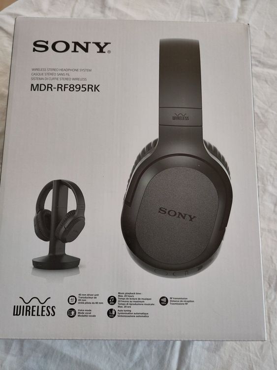 Sony Wireless Stereo Headphone System | Kaufen auf Ricardo Sony Wireless Stereo Headphone System | Kaufen auf Ricardo