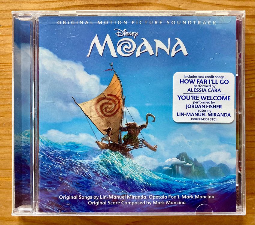 Disney's Moana - Original Soundtrack (NEU & sealed, 2016) | Kaufen auf ...