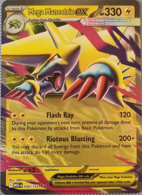 Pokemon Mega Manectric EX EN (Neu (gemäss Beschreibung)) in Oberbipp ...