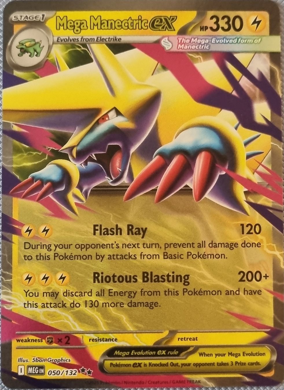 Pokemon Mega Manectric EX EN (Neu (gemäss Beschreibung)) in Oberbipp ...
