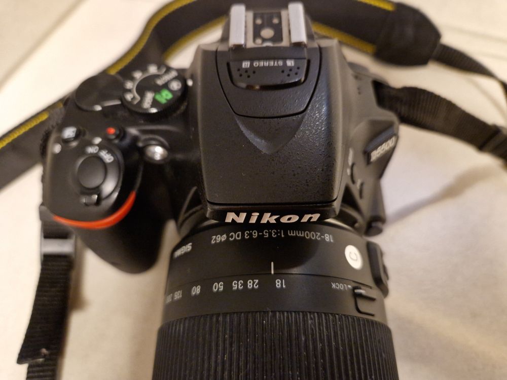 Nikon 5500 sigma SpiegelreflexKamera (Gebraucht) in Hombrechtikon für ...