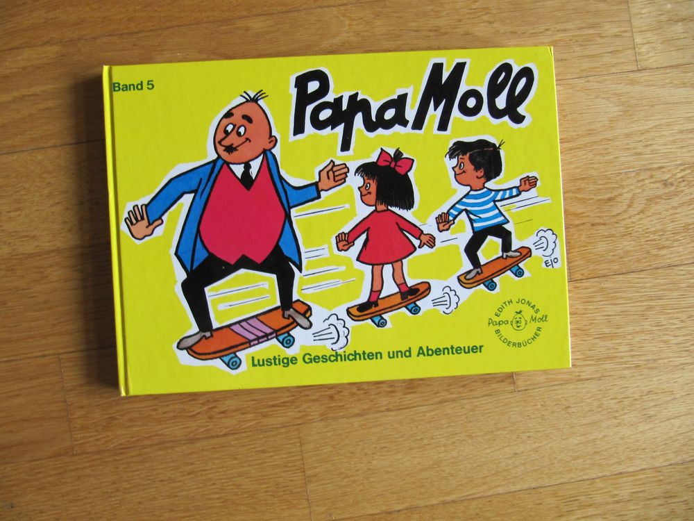 Papa Moll - 60 Lustige Geschichten /E. Jonas / Bd 5 - gelb | Kaufen auf ...