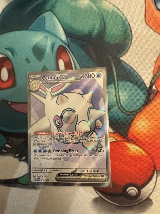 🇬🇧 Team rocket Cetitan Ex DRI 210/182 MIT (Neu und originalverpackt) in ...