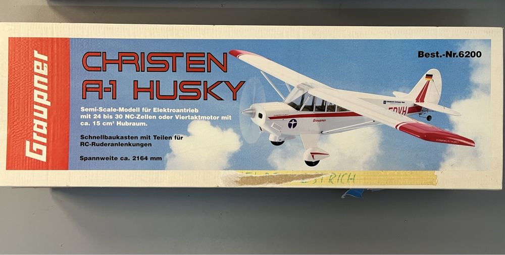 Graupner, Christen Husky 6200, RC Baukasten (Neu und originalverpackt ...