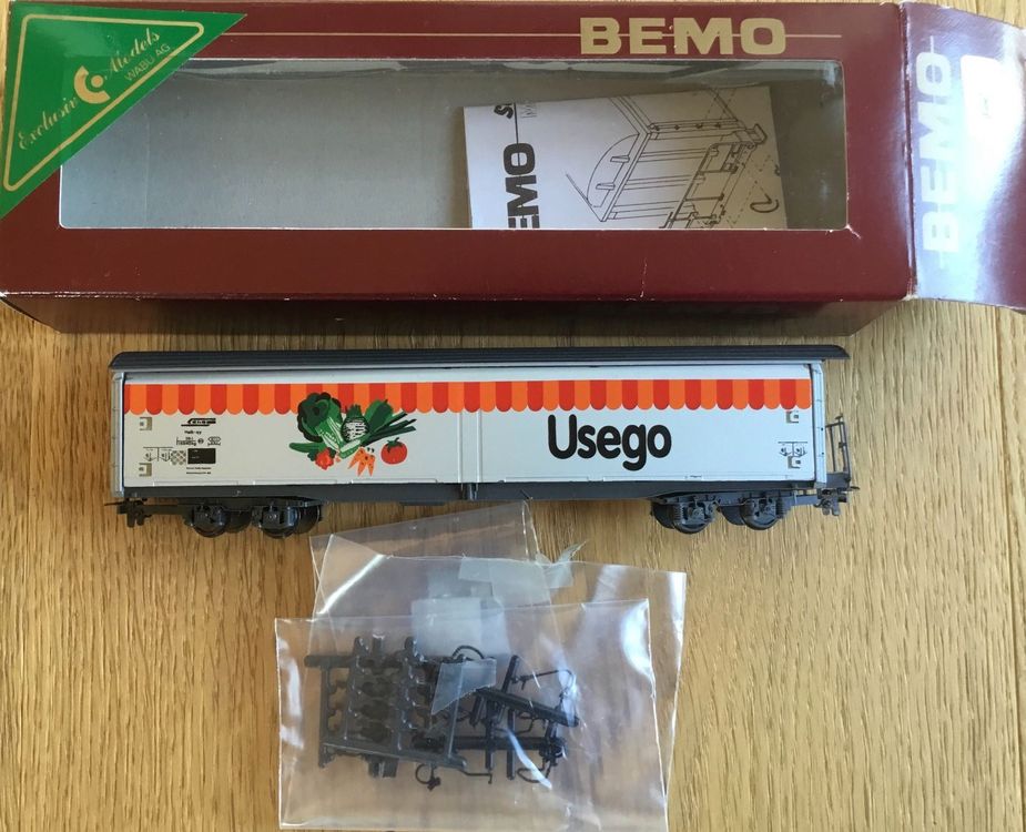 Bemo RhB Haik-qy Schiebewandwagen Usego (Gebraucht) in Amriswil für CHF ...