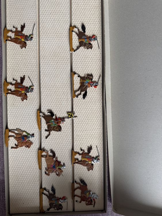 Zinnfiguren Franzosen Reiter Angriff um 1700 (Gebraucht) in Niederbipp ...