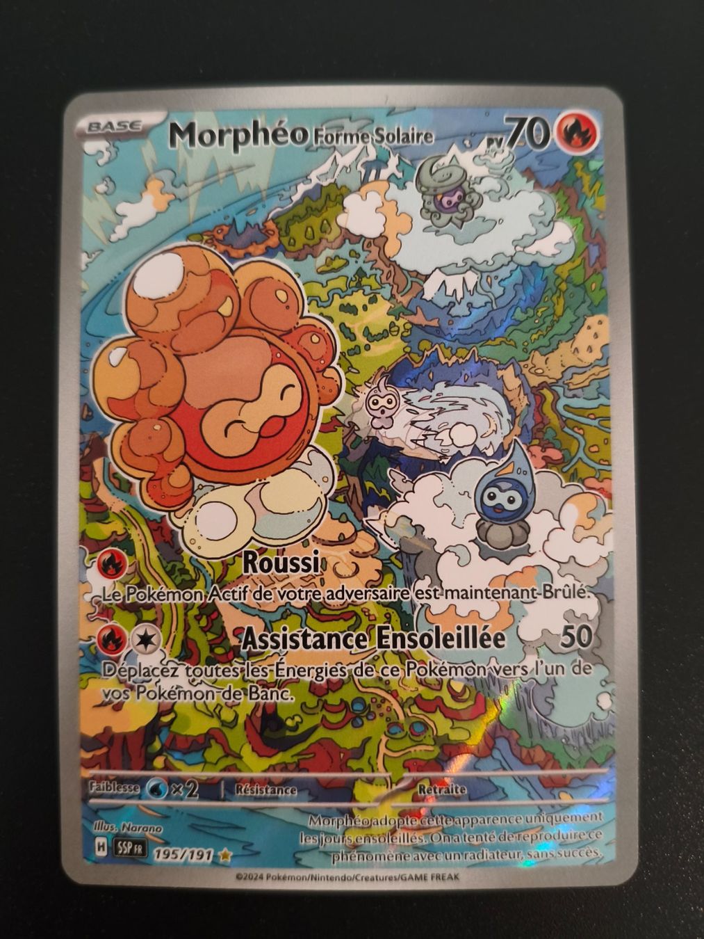 Pokémon Étincelles déferlantes: Morphéo 195/191 FR (D'occasion) à ...