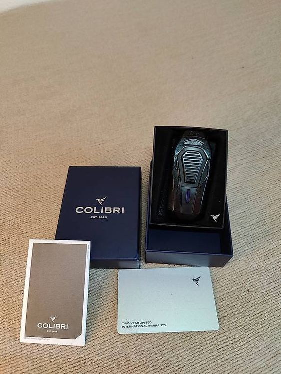 Briquet Colibri Quantum triple flamme + coupe-cigare intégré (Gebraucht ...