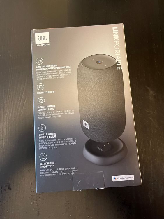 Enceinte connectée JBL Link Portab by hartman - Hey Google! (Neu ...
