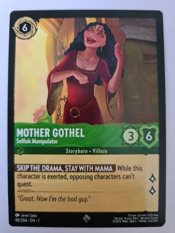 Lorcana, Mother Gothel - Selfish Manipulator, 090 | Kaufen auf Ricardo Lorcana, Mother Gothel - Selfish Manipulator, 090 | Kaufen auf Ricardo