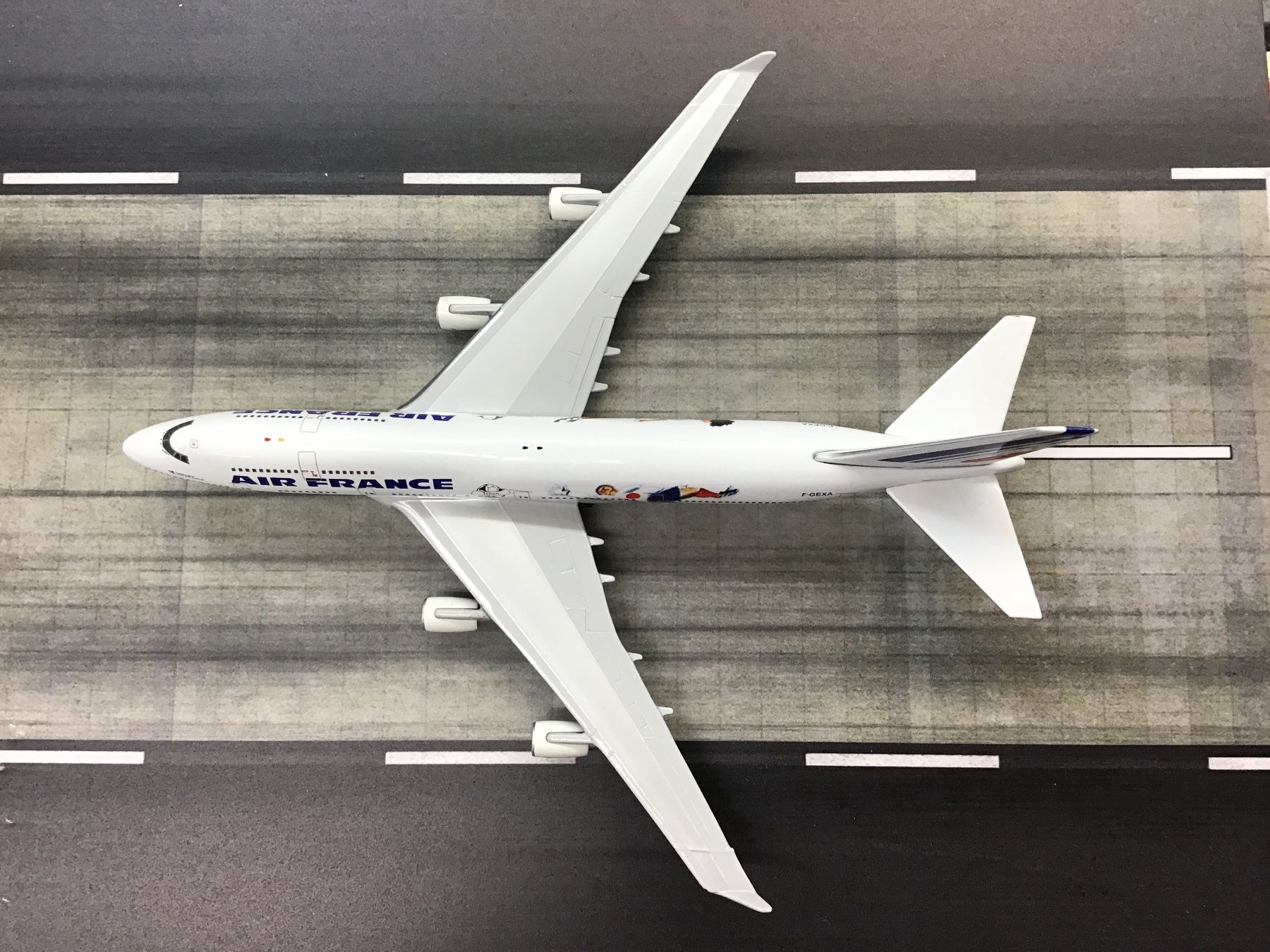 Air France Boeing 747-400, Sondermodell, Sammlerstück! 1:500 (Neu ...