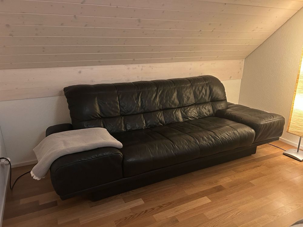 Rolf Benz Echtleder Sofa (Gebraucht) in Hirschthal für CHF 1 – nur Abholung auf Ricardo kaufen