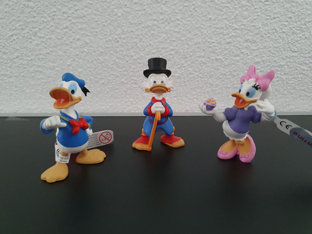 Bullyland - Donald, Daisy und Dagobert Duck - 3 Stk. | Kaufen auf Ricardo