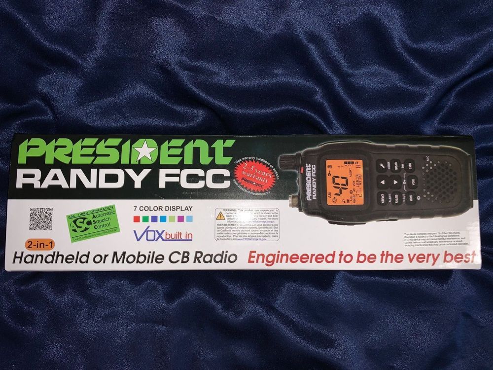 CB Funk President Randy 3 FCC Import USA (Neu (gemäss Beschreibung)) in ...