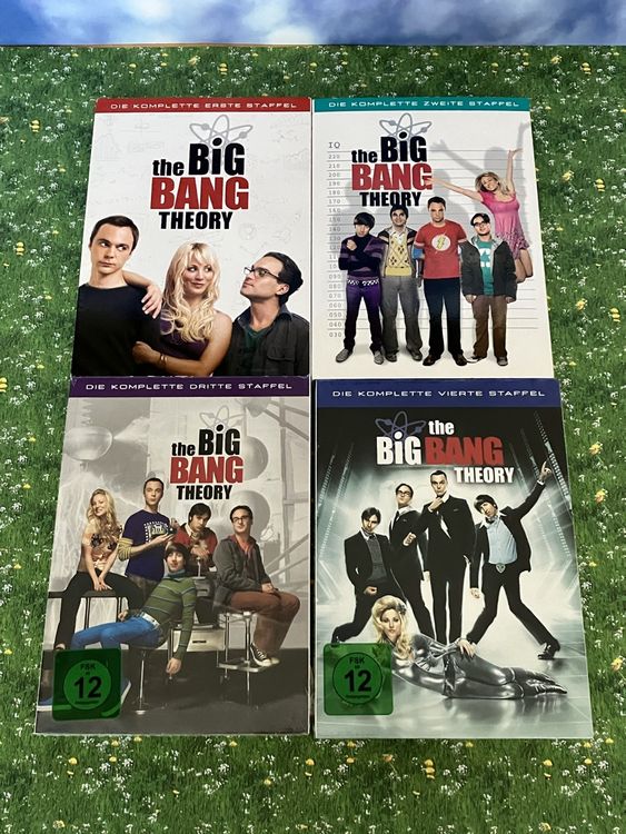 DVD The Big Bang Theory komplette Staffel 1-4 (Neu (gemäss Beschreibung ...