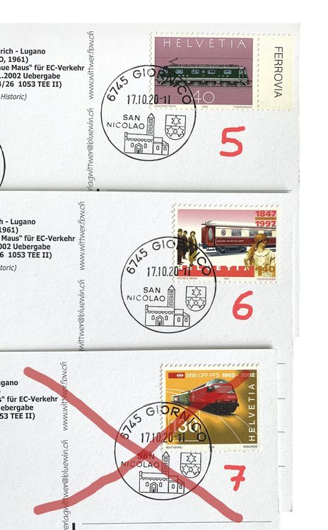 Giornico Ticino Letzttag Post SBB Gotthard Bahn TEE Gottardo | Kaufen ...