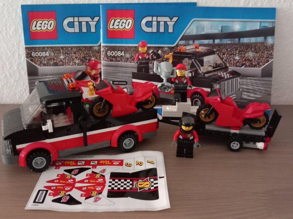 SET LEGO 60084 VOITURE ET MOTO | Kaufen auf Ricardo