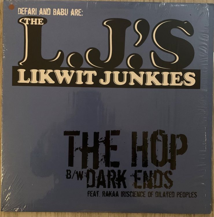 LIKWIT JUNKIES (DEFARI & BABU) - The Hop Maxi Lp 2004 (Gebraucht) in ...