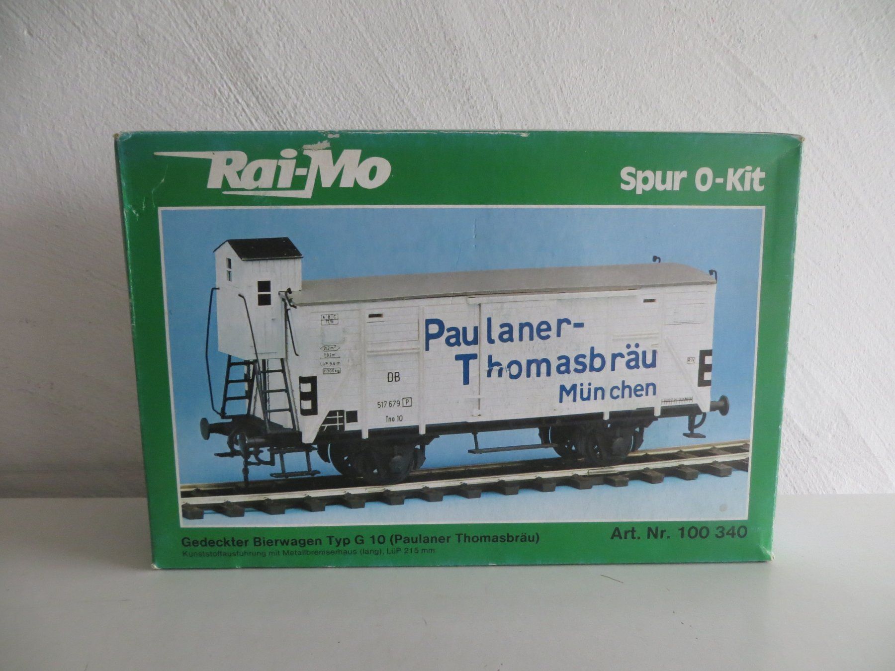 Rai-Mo Spur 0: Bausatzwagen Paulaner Thomasbräu, mit OVP (Gebraucht) in ...
