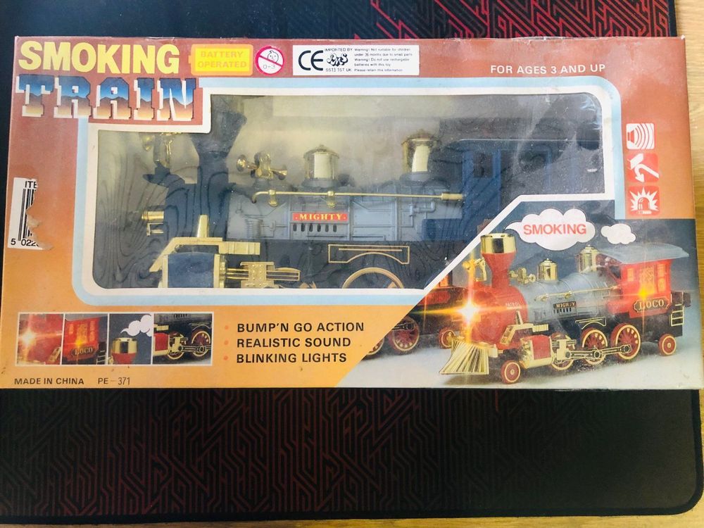 Smoking Train Vintage Toy (Gebraucht) in Giubiasco für CHF 10 – mit ...