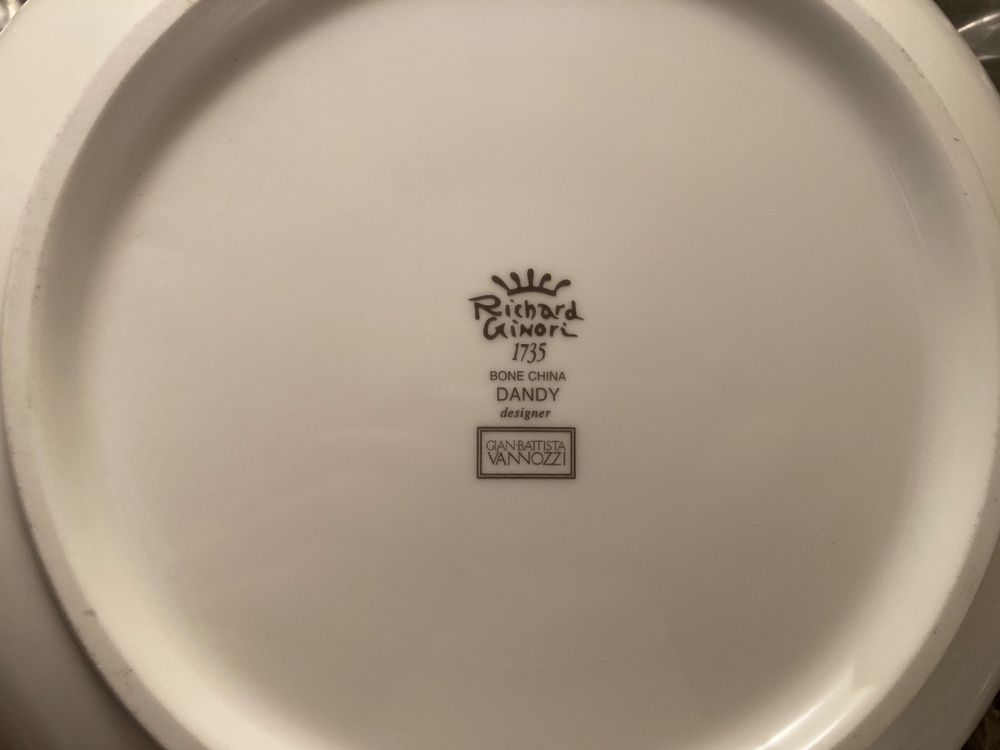 RICHARD GINORI SCHALE DANDY GIANBATTISTA VANOZZI 25 cm, NEU! (Neu und ...