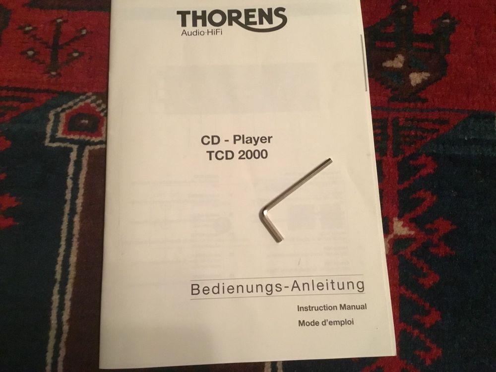 Thorens TCD + TDA 2000 CD-Player+Wandler (Gebraucht) in Brusino Arsizio ...