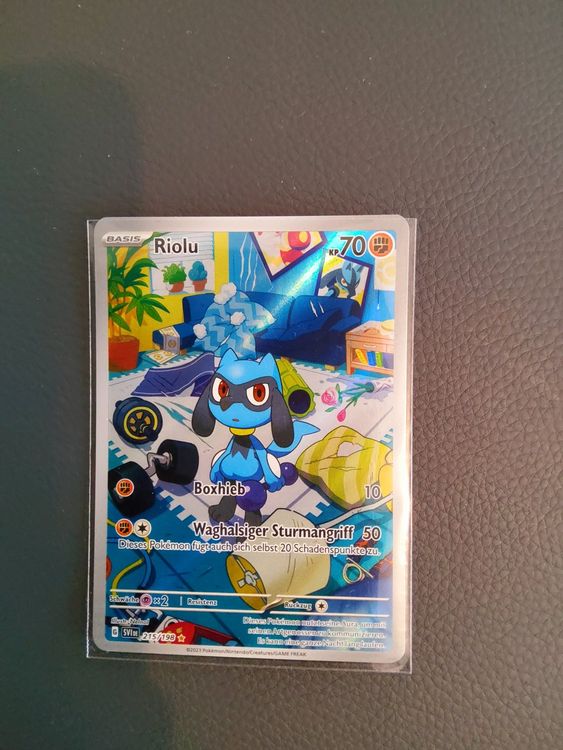 Pokemon karte Riolu (Neu (gemäss Beschreibung)) in Müllheim Dorf für ...