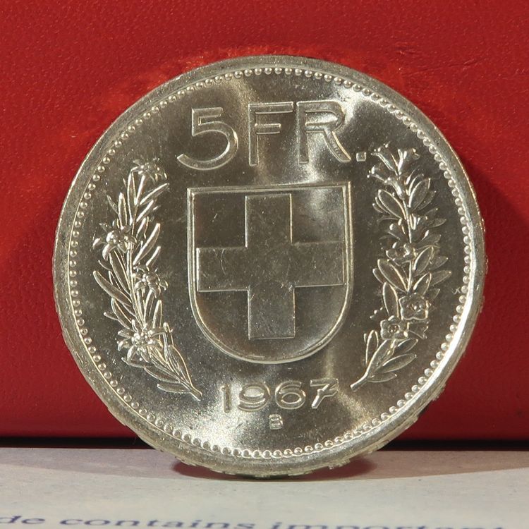 5 Franken 1967 (Gebraucht) in Oberglatt ZH für CHF 11 – mit Lieferung auf Ricardo kaufen