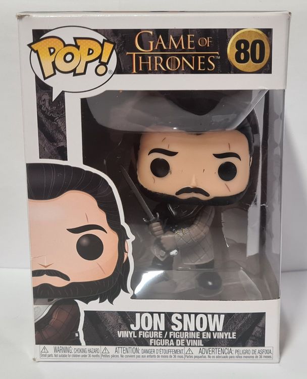 PoP! Jon Snow / Game of Thrones Nr. 80 (Neu und originalverpackt) in ...