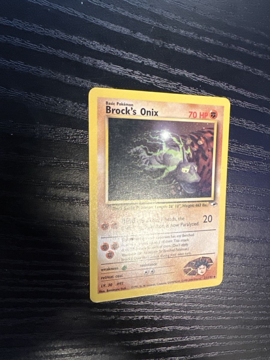 Brock's onix 21/132 Gym Heroes Rare (Gebraucht) in Uster für CHF 15 ...
