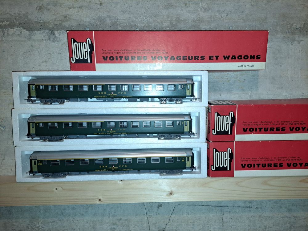 SBB Wagen von Jouef (Neu (gemäss Beschreibung)) in Rudolfstetten für CHF 40 – mit Lieferung auf ...