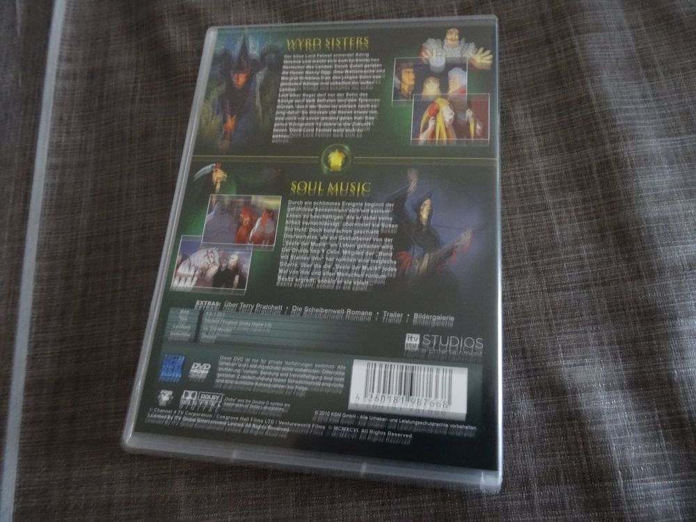 Terry Pratchett's Discworld - Wyrd Sisters & Soul Music DVD (Gebraucht ...