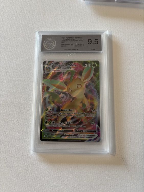 PGS 9.5 - Pokemon Karte - Folipurba VMAX - Top Zustand OVP (Neu und ...