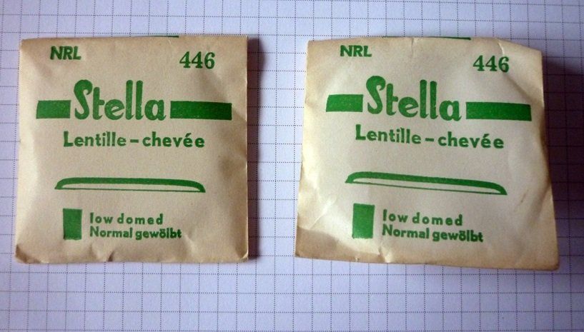 2x Glas für TaschenUhr Grösse 446 (Gebraucht) in Adliswil für CHF 5 ...